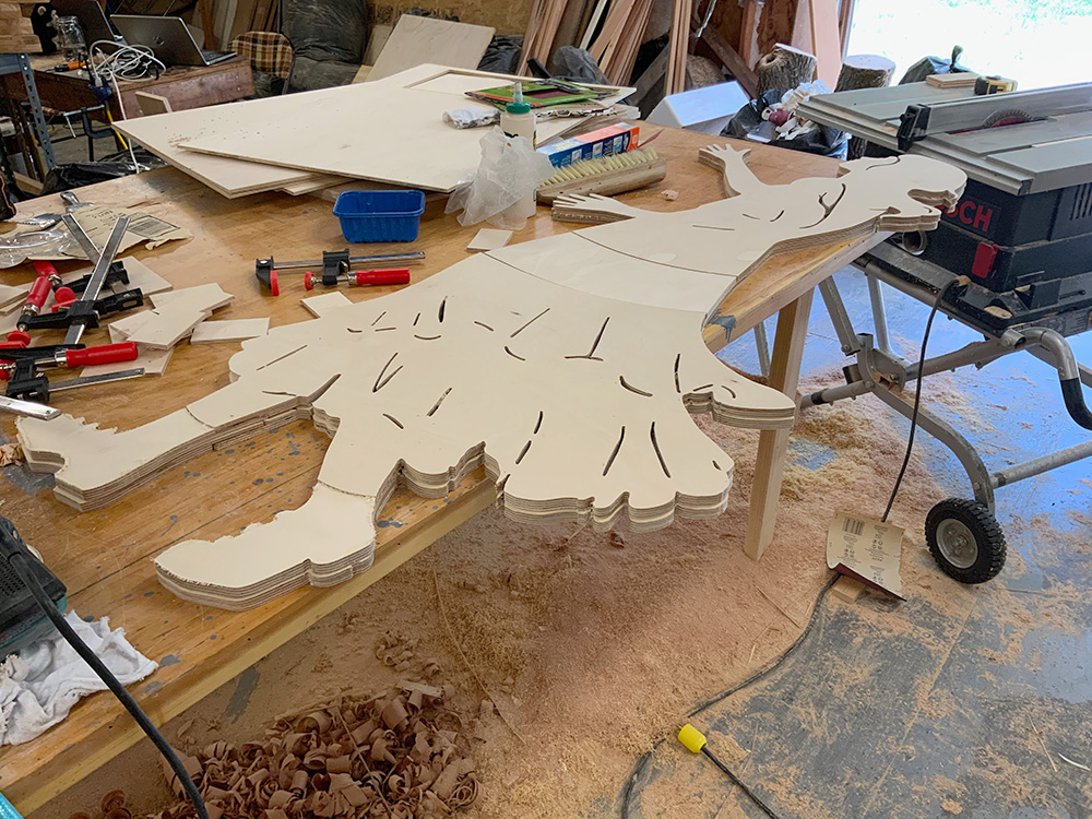 Silhouettes - Fabrication - Mathemalchemy