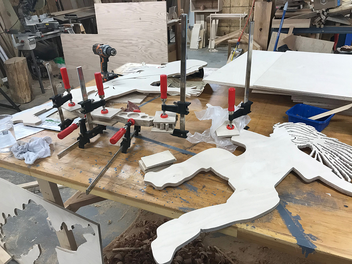 Silhouettes - Fabrication - Mathemalchemy